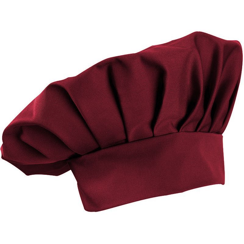 Toque chef cuisinier Fermeture facile par velcro Taille ajustable